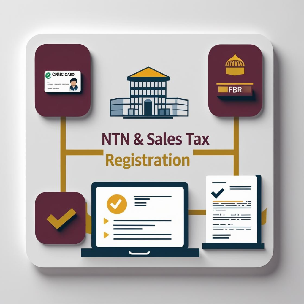 How to Get Your NTN and Sales Tax Registration (STRN) from FBR – CABCS